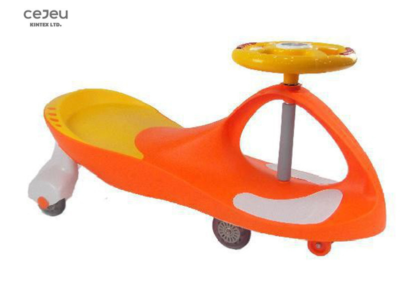 Multicolor Splicing Kids Swing Cars 40 Month Twister Swing Car With PVC ...